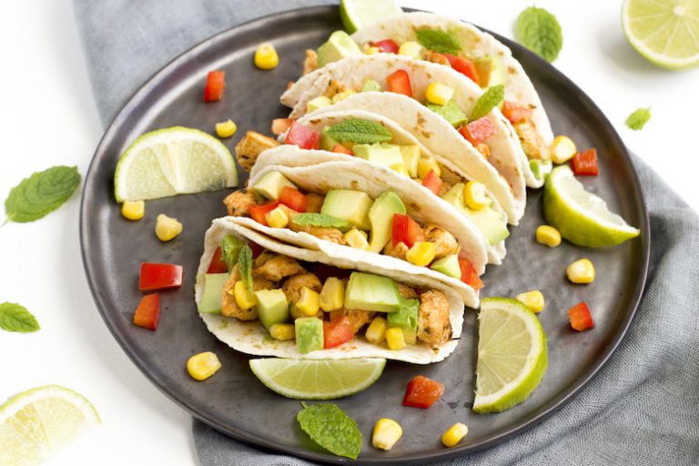 Frisse taco’s met kip, limoen & avocado - Little Spoon